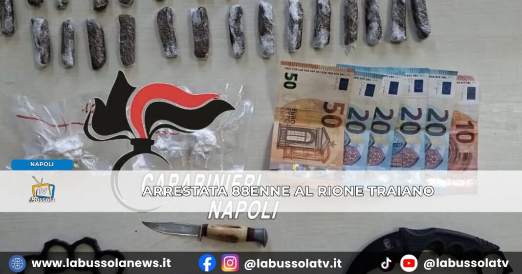 Napoli, droga a casa di insospettabili: arrestata donna 88enne del ...